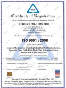 Certifications - SBC Lighting Sdn Bhd